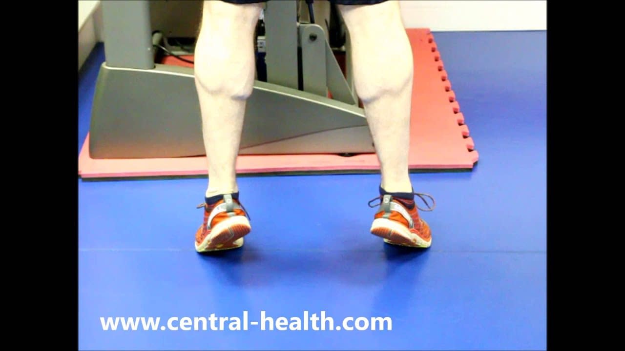 Double Leg Calf Raise | Central Health Physiotherapy