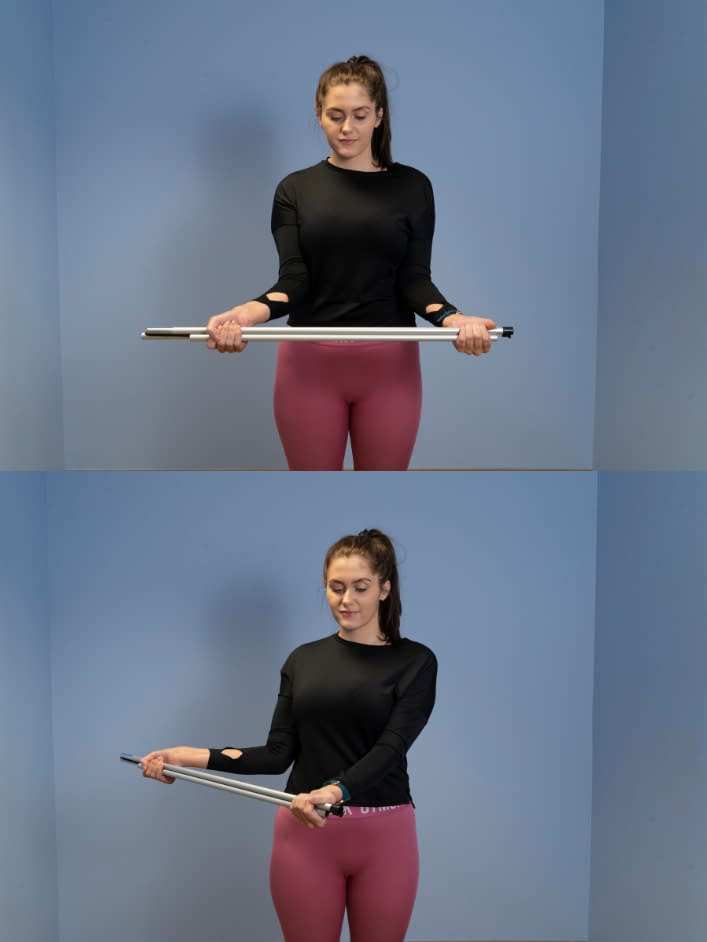 Frozen Shoulder Intermediate Exercise Programme | Central Health ...