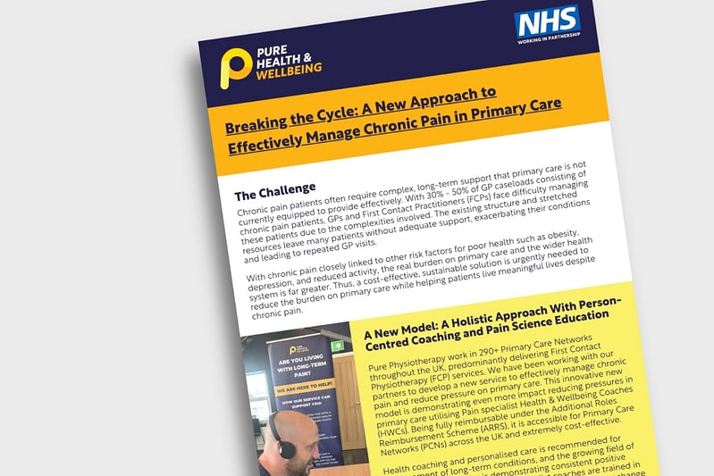 Partner PCN Benefits and Support - Pure Unity Health